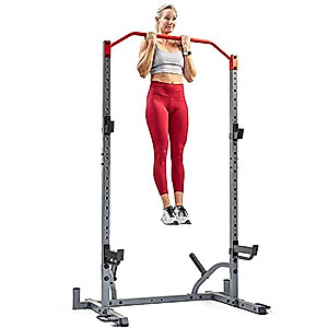 Sunny Health & Fitness PowerVersa Series All-In-One Strength Training Squat Rack And Bench Power Cage - SF-XF921041