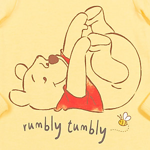 Disney Winnie The Pooh Newborn Baby Boys Sleeper Gown and Hat 0-6 Months