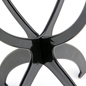 Ruiwen hair 2PCS Wig Stand, Wig Head Stand, Wig Head, Travel Wig Stand for Styling Collapsible Wig Stand Portable Wig Stand Wig Holder 13.8 Inch Wig Stands for Women Multiple Wigs