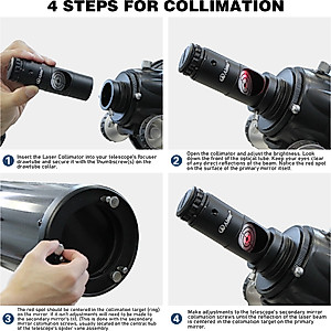 Alstar Alignment 1.25" Next Generation Laser Collimator for Newtonian Telescopes