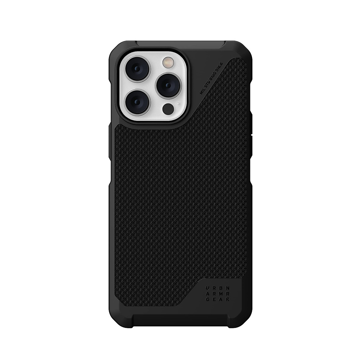 URBAN ARMOR GEAR UAG Designed for iPhone 14 Pro Max Case Kevlar Black 6.7" Metropolis LT Built-in Magnet Compatible with MagSafe Charging Featherlight Heavy Duty Shockproof Rugged Protective Cover