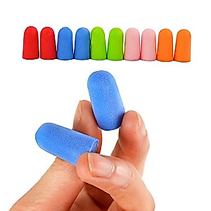5 Pairs Soft Foam Hearing Protection Earplugs with Case