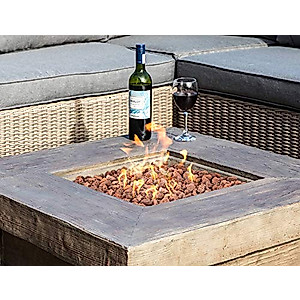 Stanbroil Red Lava Rock Granules for Gas Log Sets and Fireplaces - 10 lb.Bag(1"-2")