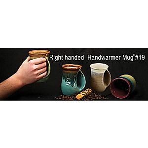 Clay in Motion Handwarmer Mug - Purple Passion - Right Handed,14 oz.