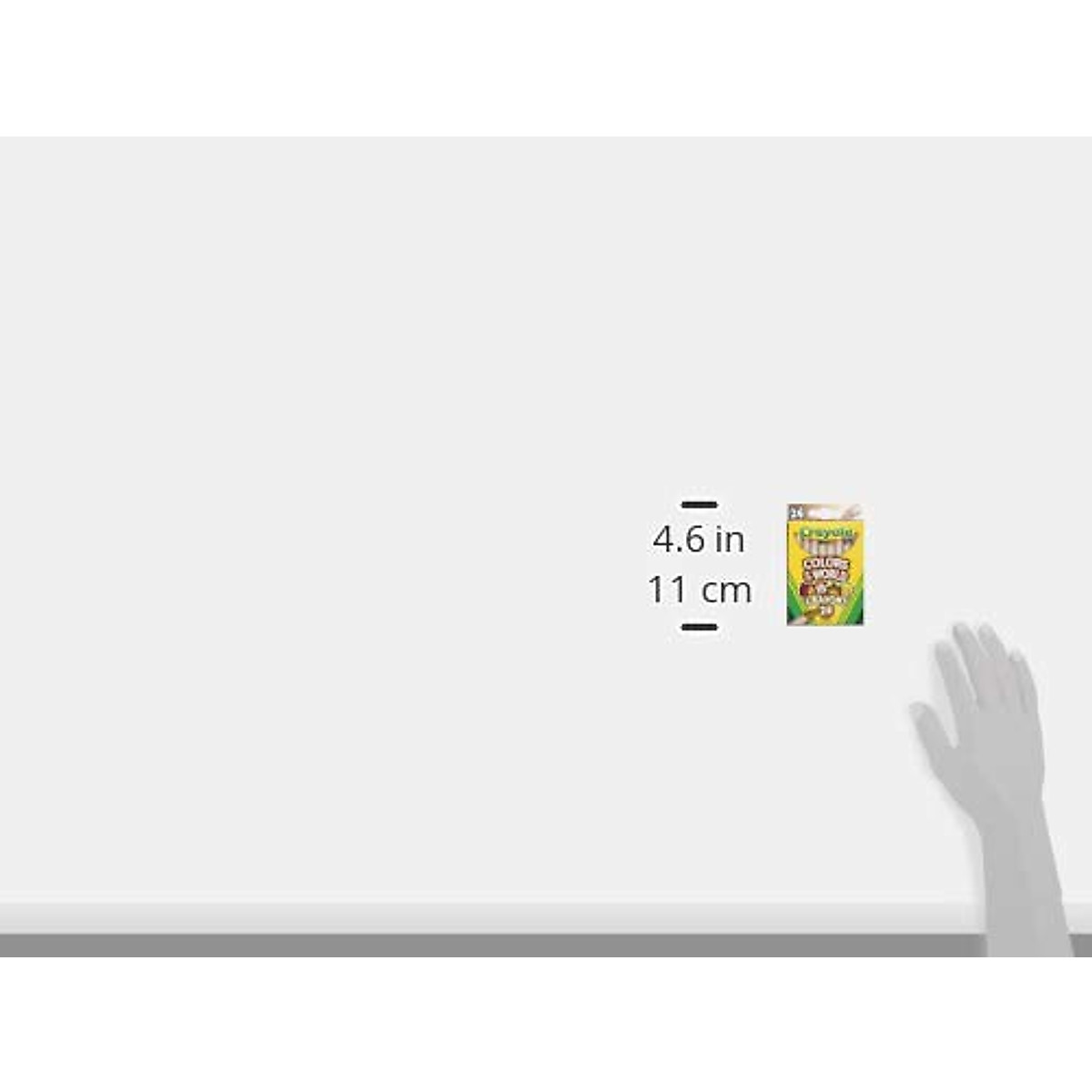 Crayola Bulk Crayon Set, Colors of The World, Multicultural Crayons, School Supplies, 6 Sets of 24 Colors