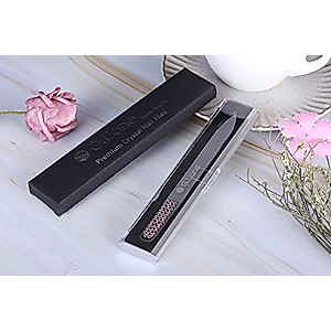 Glass Nail File With Austria Crystals – G.Liane Professional Crystal Fingernail Files In Aluminum Case Perfect Manicure Set For Women Men Kids Nail Care Gift Set (Pink Crystals)