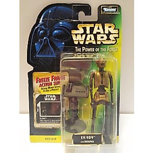 Star Wars EV-9D9 Power of the Force Green Card Action Figure