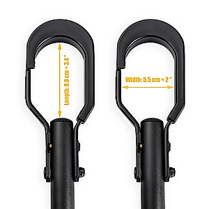 2x Bicycle Top Tube Crossbar Frame Adjustable Adapters Bar for Car Rack or Home Storage Stand–Step Through-Y Frame Kids Ladies Dual Suspension Cruiser Small Mountain Road Bikes Capacity 25kg/55 lbs