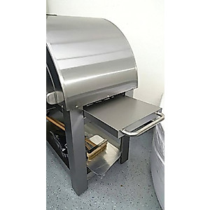 44" Wood Fired Stainless Steel Artisan Pizza Oven or Grill with Waterproof Cover, Outdoor or Indoor