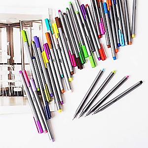 Mr. Pen- Pens, Fineliner Pens, 36 Pack, 0.4 mm, Pens Fine Point, Colored Pens, Journal Pens, Journals Supplies, Bible Supplies, Pen Set, Art Pens, Writing Pens, Fine Tip Markers