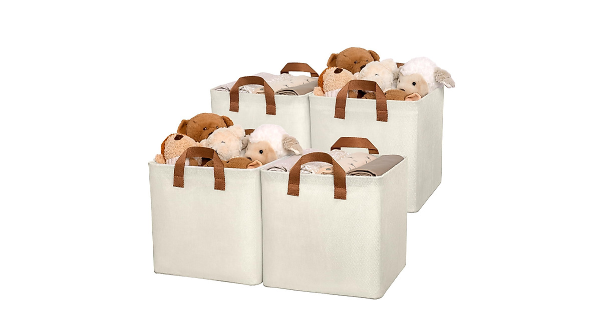 GRANNY SAYS Storage Bundle of 7 Bins with Lids for Organized Home