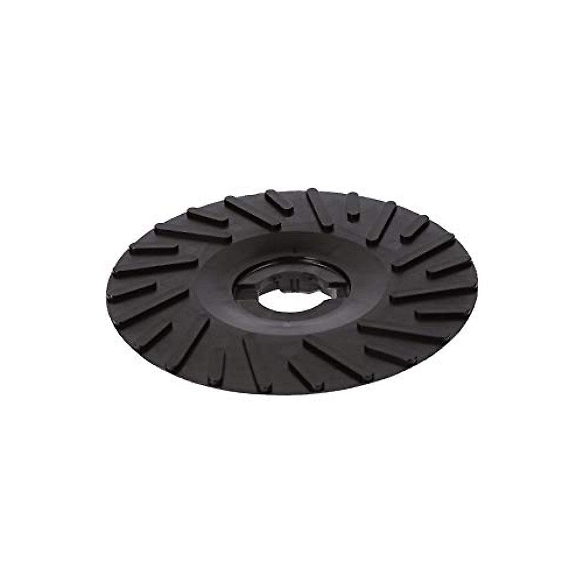 BOSCH MGX0450 4-1/2 In. X-LOCK Backing Pad with X-LOCK Clip - Medium Hardness, Use with Fiber Discs, for Applications in Metal Surface Finishing, Weld Blending, Rust Removal, Black