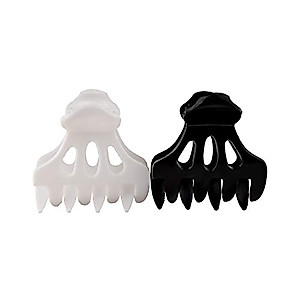 CURL KEEPER - Roller Jaw Clamps: Lift At The Roots For a Full Looking, Bouncy Style That Preserves The Natural Form Of Your Curls (12 Roller Jaw Clamps Per Pack)