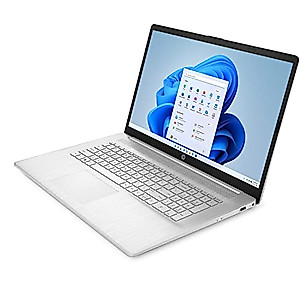HP Laptop 17-CP1035CL 17.3" HD Plus Touchscreen Display, AMD Ryzen 5 5625U, AMD Radeon Graphics, 12 GB DDR4 RAM, 1 TB HDD Storage, Windows 11 Home (Renewed)