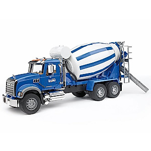 Bruder 02814 Mack Granite Cement Mixer Truck