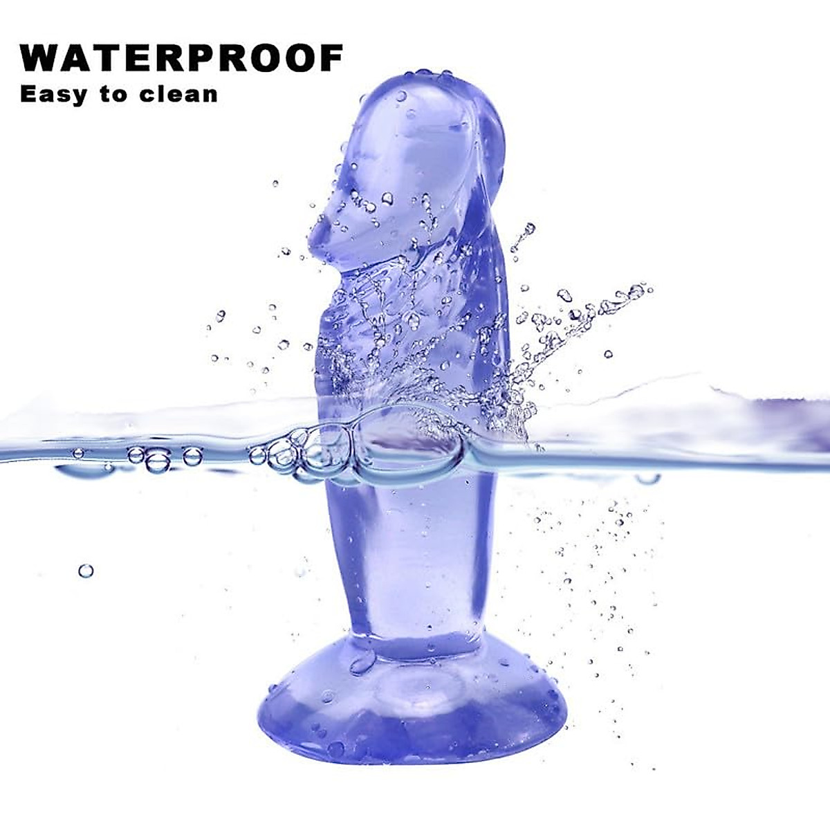 Novelty 4.3 inches Premium Realistic Classic Dick Wand with Strong Suction Cups Used for Women and Couple-QF64