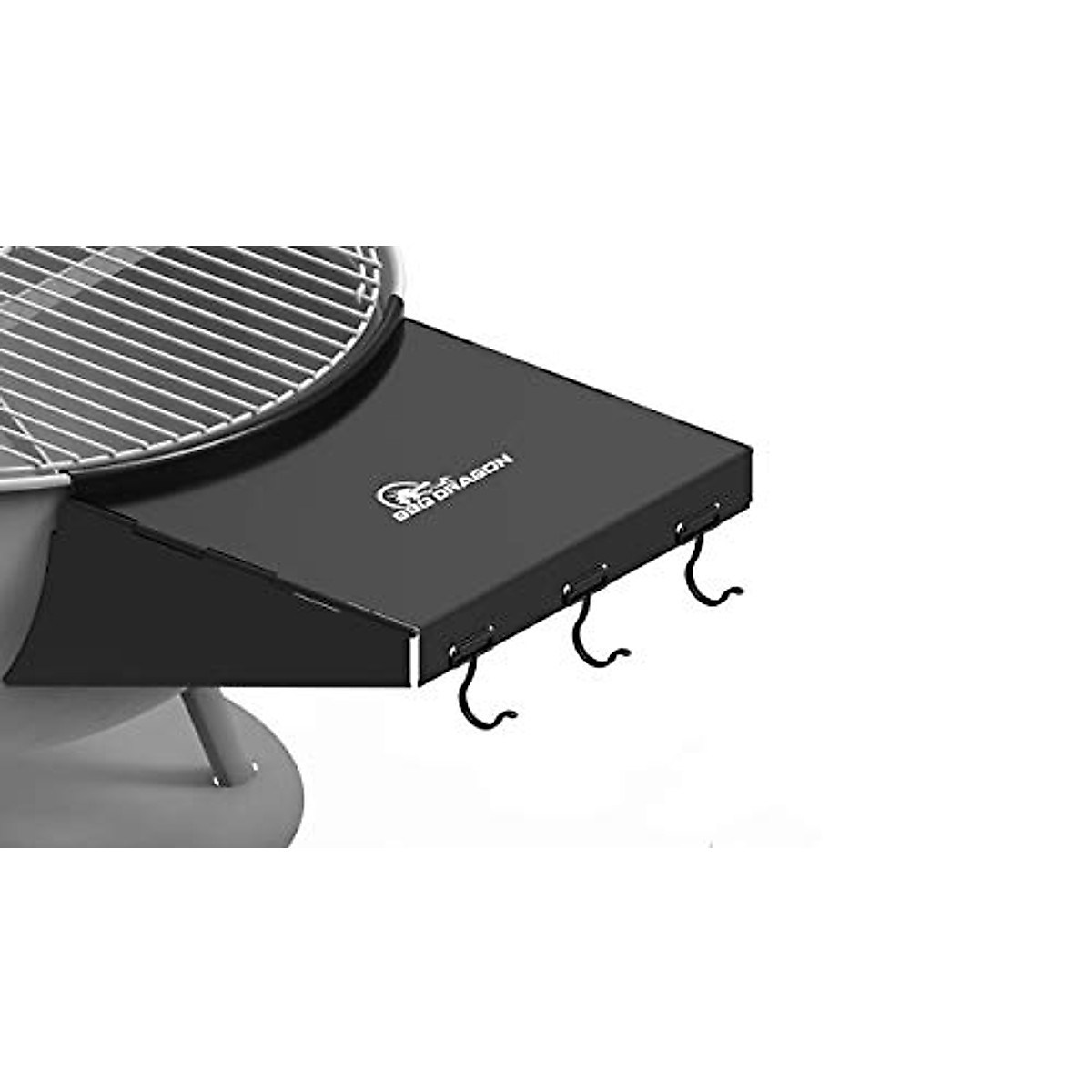 BBQ Dragon Grill Table - Fits 22" Weber Charcoal Grills, Weber Grill Accessories - Strong & Sturdy BBQ Table Shelf, Kettle Table - Weber Kettle Grill Accessories Folds to Store Inside Barbecue Grill