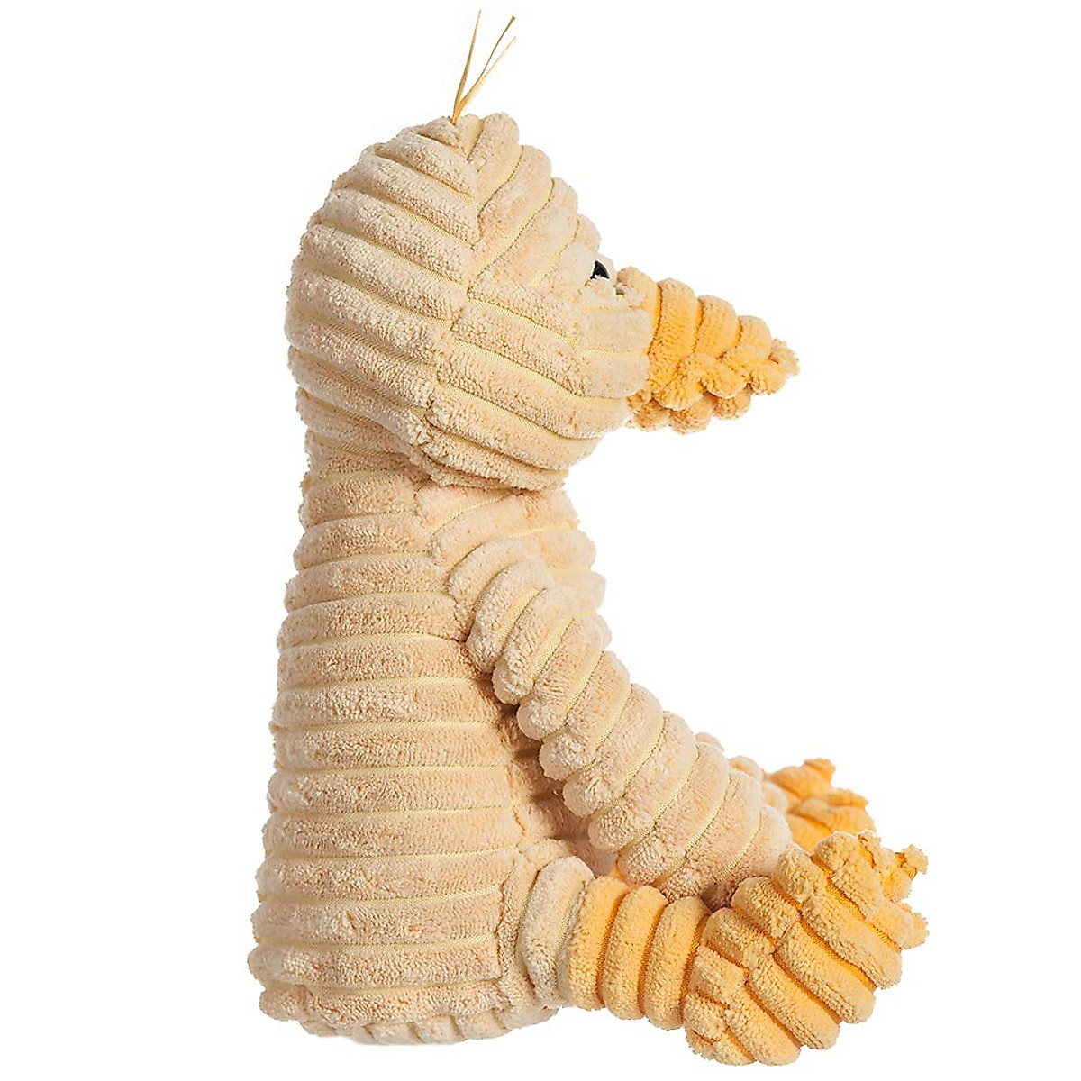 Apricot Lamb Toys Plush Corduroy Duck Stuffed Animal Soft Cuddly Perfect for Child (Corduroy Duck, 8.5 Inches)