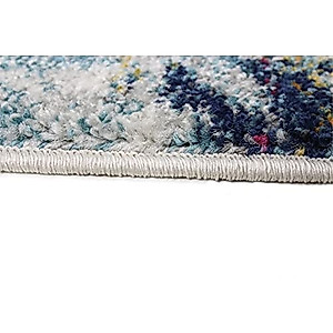 Bashian Everek Neda 8'6" x 11'6" Area Rug in Ivory and Blue