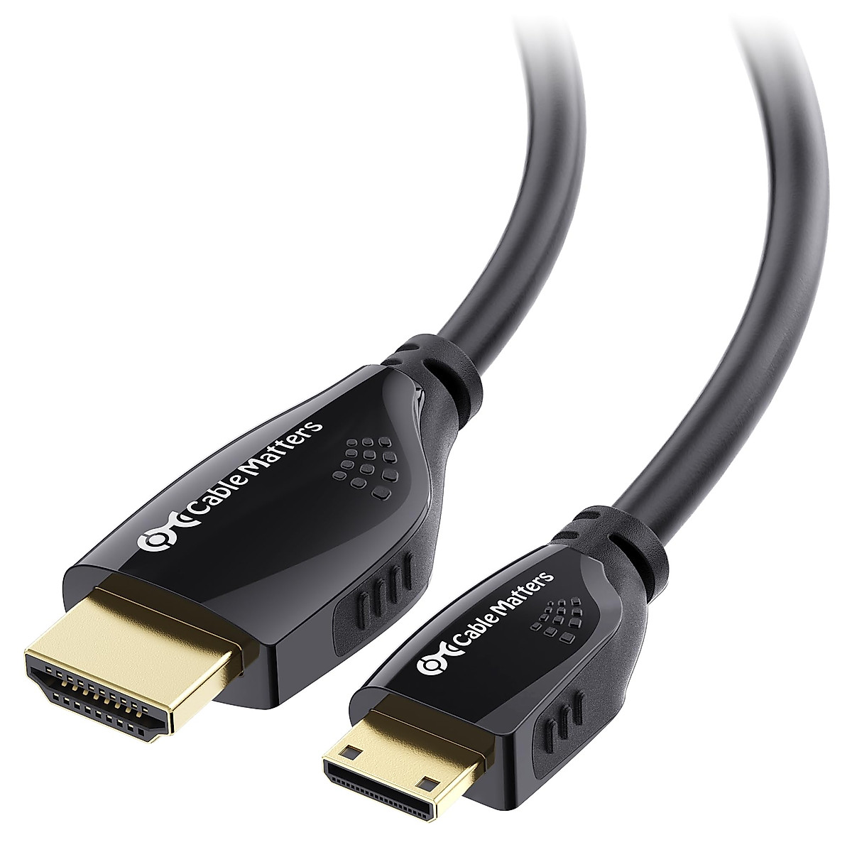 Cable Matters High Speed HDMI to Mini HDMI Cable 10 ft (Mini HDMI to HDMI) 4K Resolution Ready