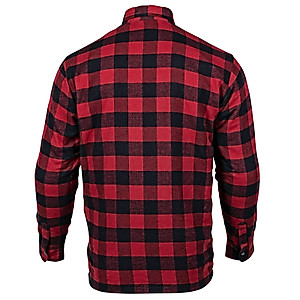 cortech Bender Flannel Shirt with CE Armor for Motorcycle Riding