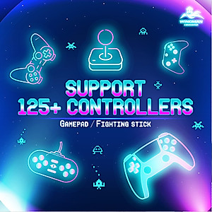 Mcbazel Brook Wing SNES to PS5/XB/Switch Pro Controller Adapter, Micro USB