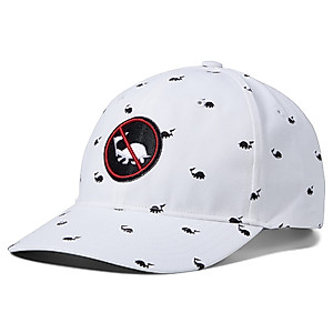 adidas No Slow Play Golf Hat, White, One Size