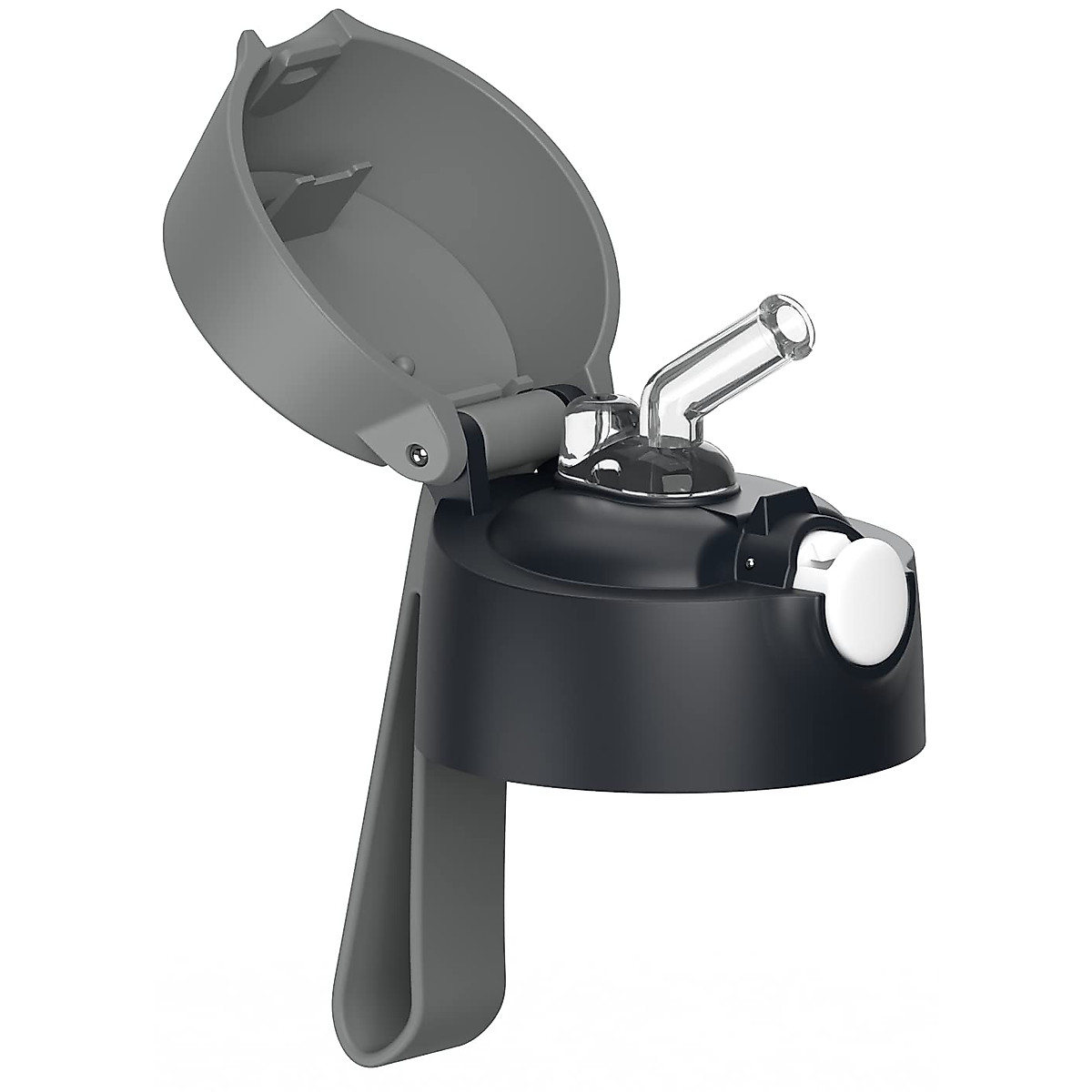 JARLSON® replacement lid - ONLY compatible with CHARLI stainless steel bottle by JARLSON - silicone mouth piece incl. - replacement parts, spare parts. NOT COMPATIBLE WITH OTHER BRANDS