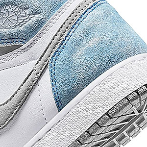 Nike Unisex Air Jordan 1 Retro HI OG (GS) Sneakers, Kids, Hyper Royal/White Royal/Blanc, 7Y M US