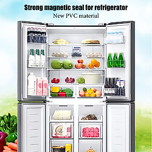 New W10571967 Refrigerator Door Gasket (Gray) - Replacement and Compatible with W10571967, 12683820AP, W10164042, W10164042N, W10199892, W10443320