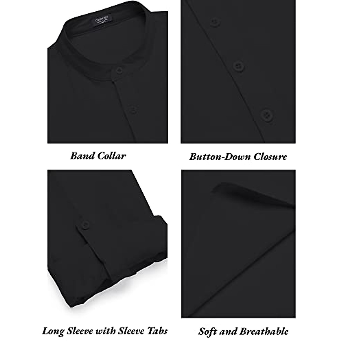 COOFANDY Men's 2 Pieces Linen Set Long Sleeve Henley Shirt and Holiday Beach Pants Casual Yoga Trousers Outfits