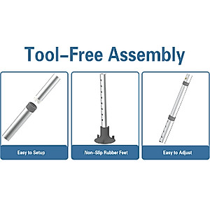 Delog Toilet Safety Rails 350 lb - Adjustable Toilet Safety Frame & Rails, Toilet Safety Rail for Elderly Adults, Toilet Handles for Seniors, Toilet Bars for Elderly & Handicap