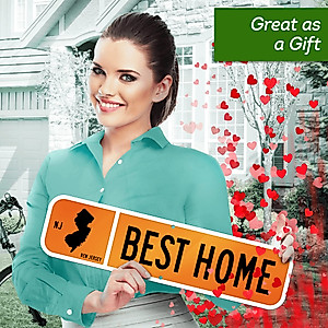 Custom Street Sign, Address Sign, 8 Colors, Reflective Option, Mounting Options, 6x24 Inch, Thick Rust-Free AlumaBond, Made in USA By My Sign Center (US State)