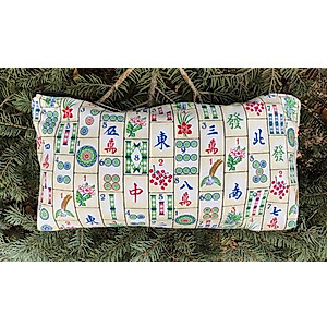 Flat bottom bag for Mahjong tiles, large Zini