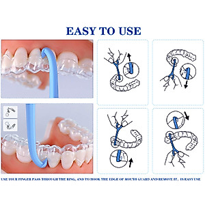 Aligner Remover tool with Retainer Case With Vent Holes Accessories For Disassembly Of Oral Care (2 pack | pink)