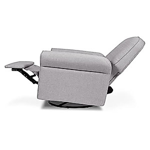 DaVinci Ruby Recliner and Swivel Glider in Misty Grey, Greenguard Gold Certified