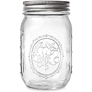 Ball Regular Mouth Pint 16-oz Mason Jar with Lids and Bands (Pack of 24)