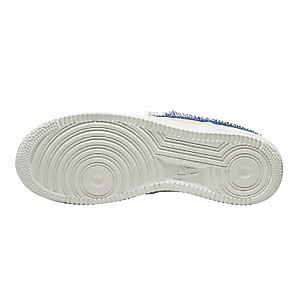 Nike Womens Air Force 1 Low WMNS DV2223 100 Los Angeles Flea - Size 9W Sail/Blue