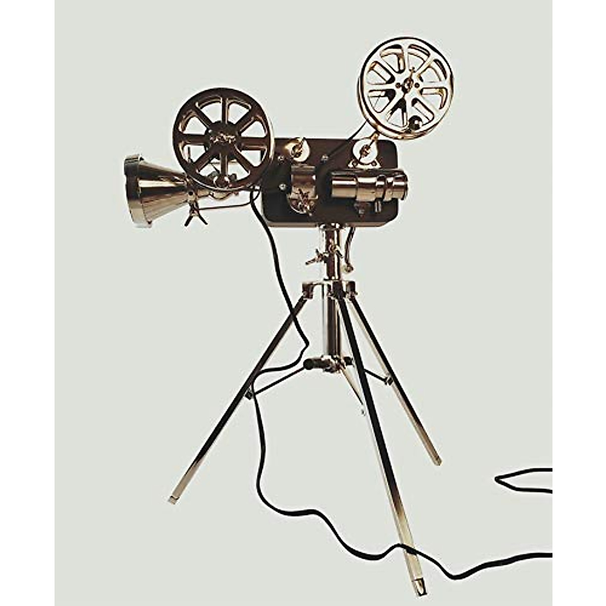 HomeRoots Silver Aluminium Movie Projector Aluminum Model
