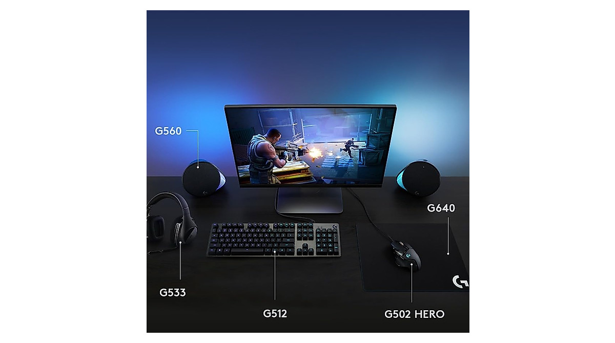 Logitech G512 Mechanical Gaming Keyboard - RGB & Tactile