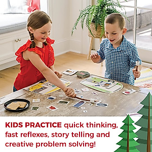 MindWare Slappy Camper Strategy Game - Think Fast and Fill Your Camper – for 2-4 Players – Ages 5 and Up