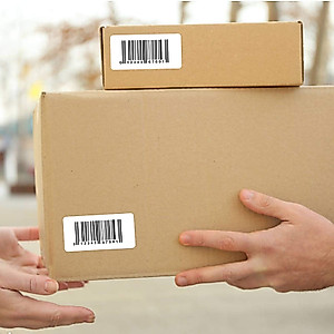6000 Labels Compatible DYMO 30336 1"x2-1/8" Address & Barcode Labels, LabelChoice 12 Rolls Direct Thermal Labels Replacement Used with Rollo, DYMO Labelwriter 450, 450 Turbo, 4XL & Zebra Printers