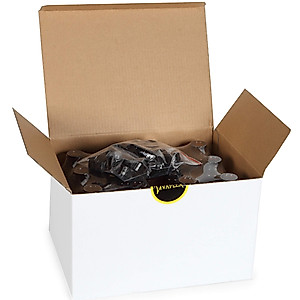 Vivaplex, 12, Amber, 8 oz Glass Bottles, with Lids.