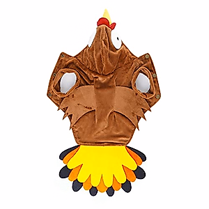 Mogoko Turkey Dog Costumes, Cute Pet Halloween Cosplay Jumpsuit with Hat, Adorable Magician Costume, Apparels Warm Outfits Clothes