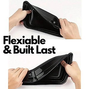 38oz 25pack Rectangular Food Container Pack of 25 | Meal Prep Containers w/t Lids, BPA Free, Stackable, Microwave/Dishwasher/Freezer Safe | Reusable Chopstick Helper Practice, Adult, Trainer