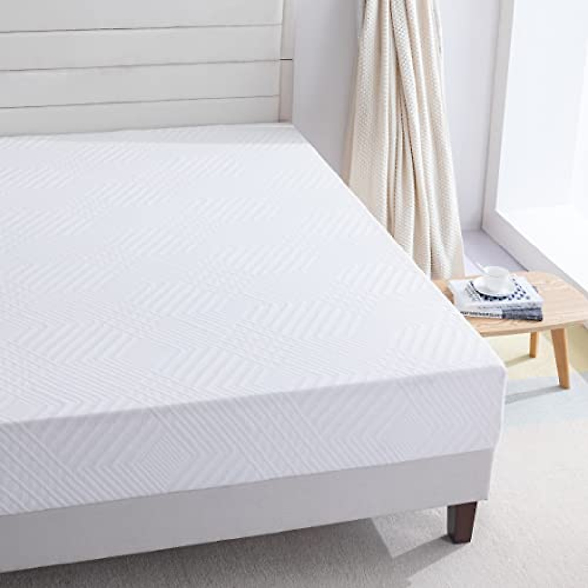 GPCRAC Memory Foam Full Size Mattress, 10 inch Gel Memory Foam Mattress for a Cool Sleep, Medium Firm Feel with Motion Isolating, Cool Sleep & Comfy Support