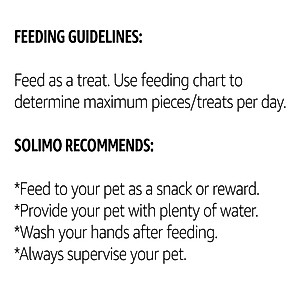 Amazon Brand - Solimo Sweet Potato & Duck Jerky Dog Treats, 2 pounds