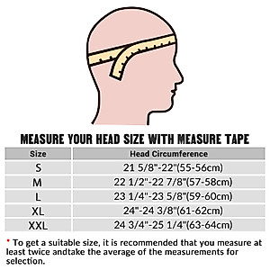 AHR Full Face Motorcycle Helmet Lightweight Street Bike Helmet with Storage Bag Great Ventilation & Streamlined Design for Touring Racing, Run-F3 DOT Approved (White, XX-Large)