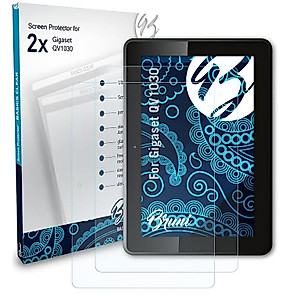 Bruni Screen Protector compatible with Gigaset QV1030 Protector Film, crystal clear Protective Film (2X)