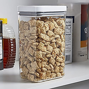 Copco Food and Organization Storage Container with Airtight Lid, 2.74-Quart, Clear